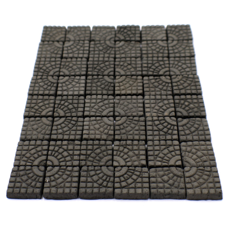 Miniature Scale Paving Stones with Pattern