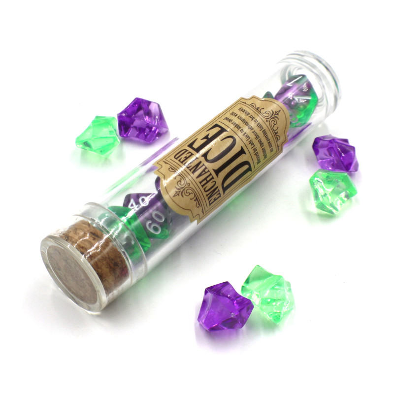 Enchanted Dice Bottle - Dual Colour Transparent