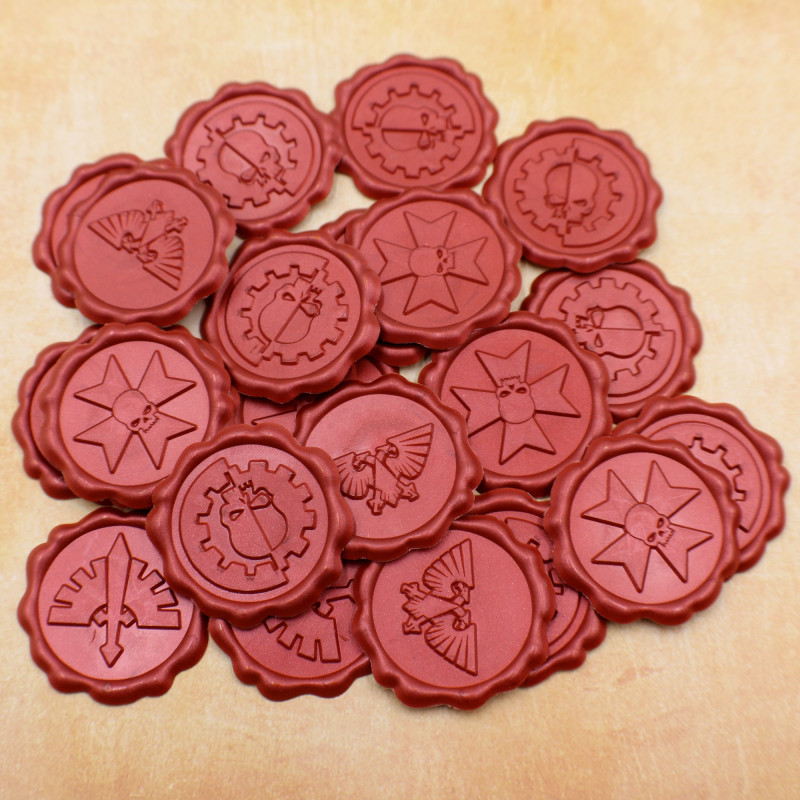 Warhammer 40K Purity Seals and Parchment