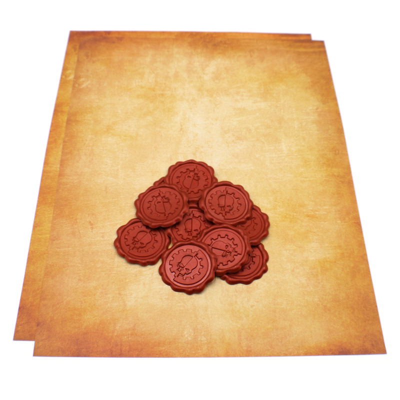 Warhammer 40K Purity Seals and Parchment