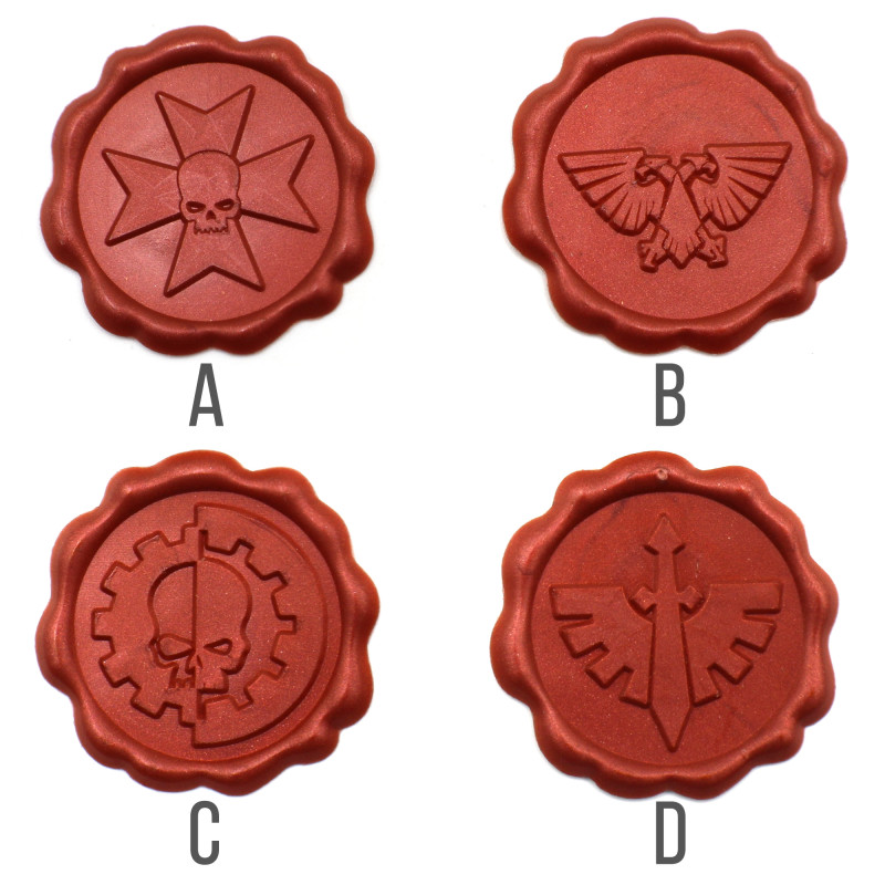 Warhammer 40K Purity Seals and Parchment